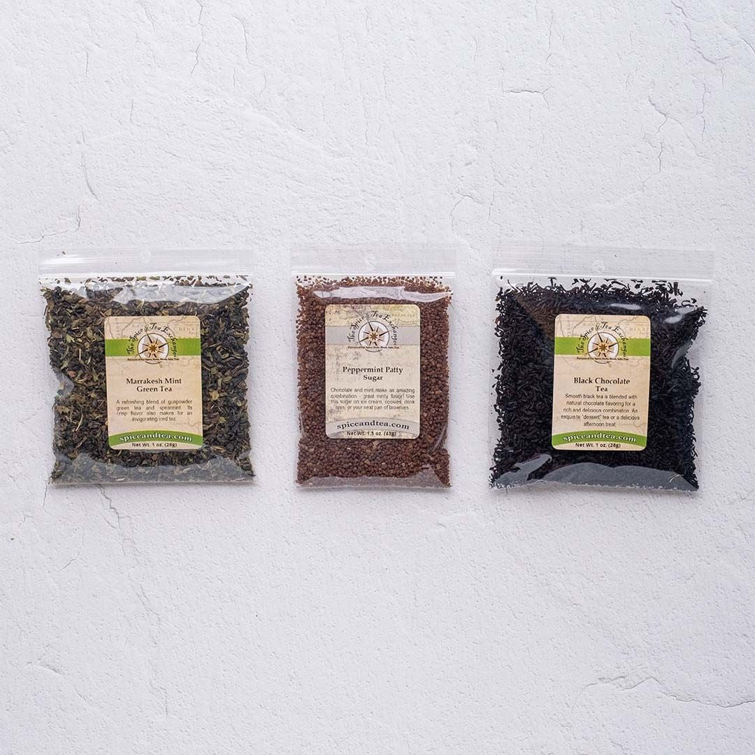 Mint Chocolate Candy Bar Tea Sampler | The Spice & Tea Exchange